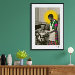 Mammy - Limited Edition Print - A4 Print - A3 Print - Digital Collage ...