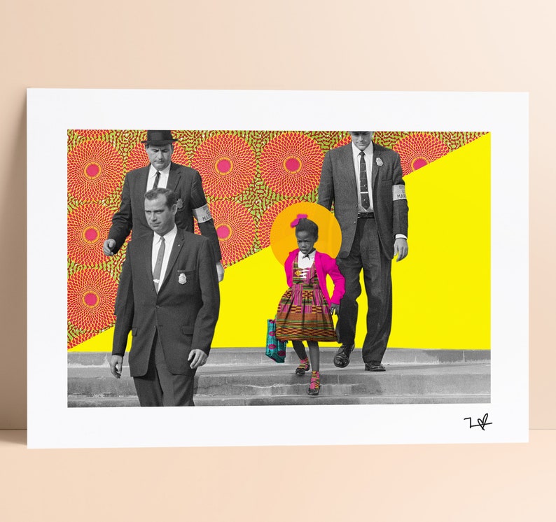 Ruby Bridges Limited Edition Print A4 or A3 Print - Etsy