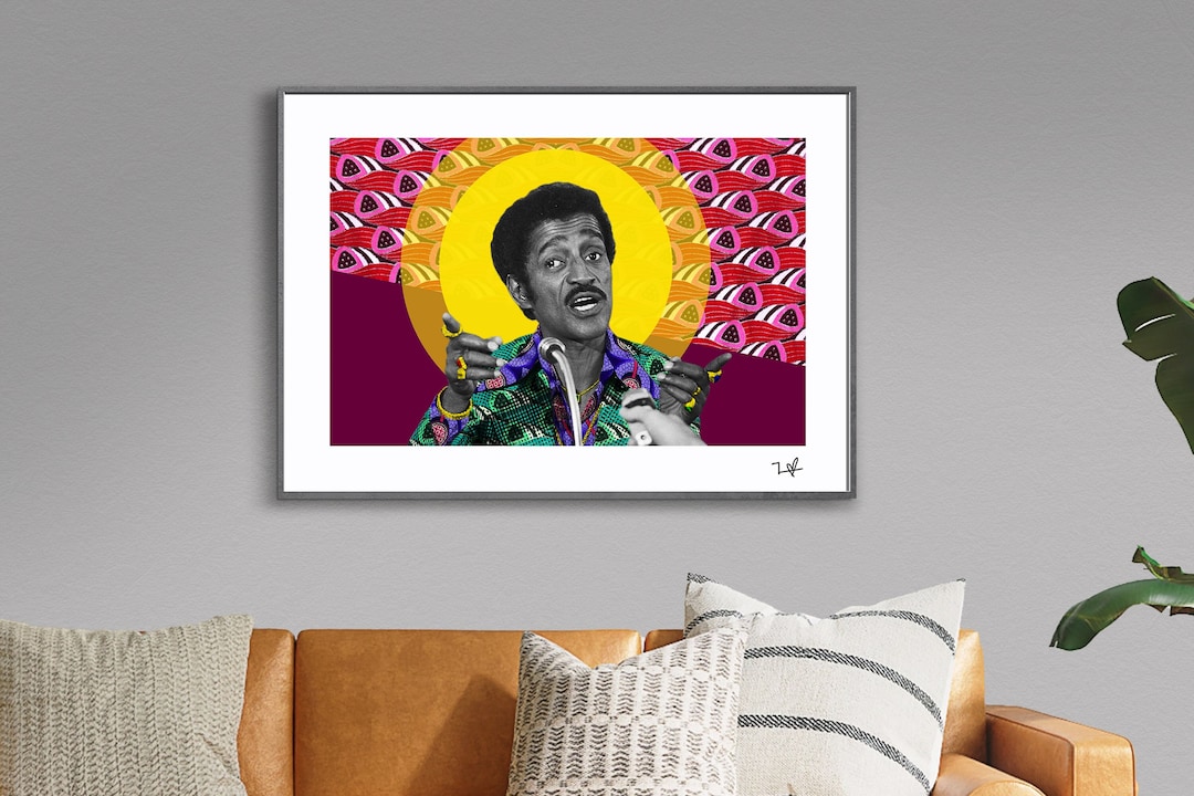 Sammy Davis Jr - Limited Edition Print - A4 Print - A3 Print - Digital ...