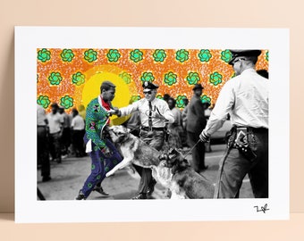 Protest Poster, Civil Rights Print, Black Lives Matter, Abstract ...