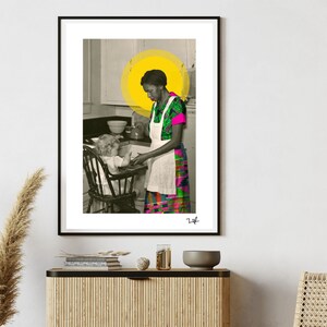 Mammy - Limited Edition Print - A4 Print - A3 Print - Digital Collage ...