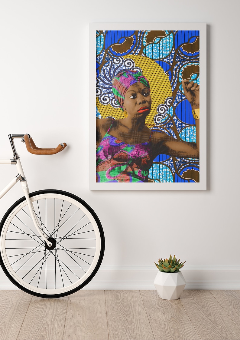 Nina Simone Pop Art Print - Etsy