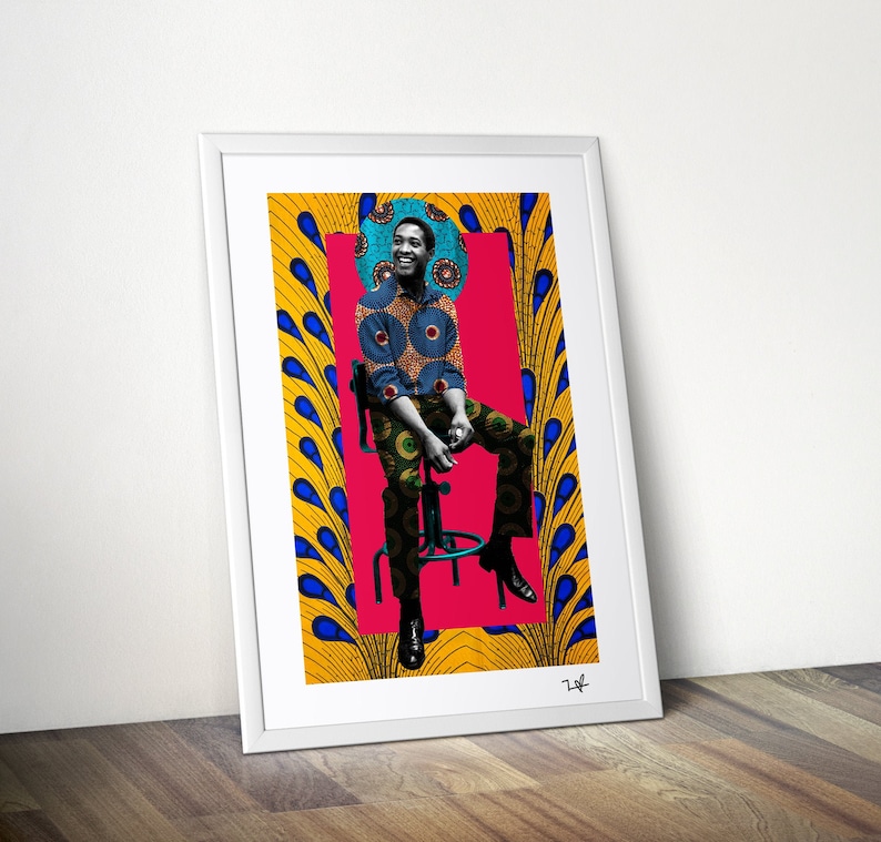 Sam Cooke Limited Edition Print A4 A3 A2 A1 Digital | Etsy
