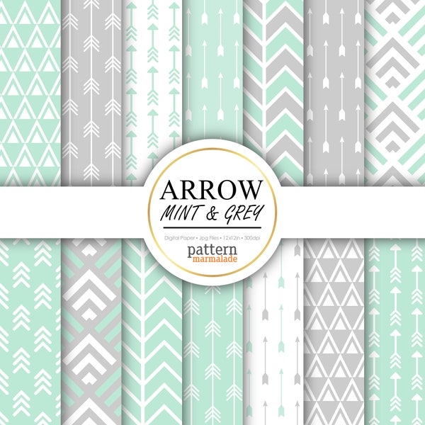 Mint and Arrow - Etsy