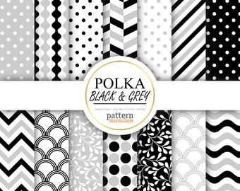 Gray Digital Paper Grey Digital Pattern Grey Chevron Paper - Etsy