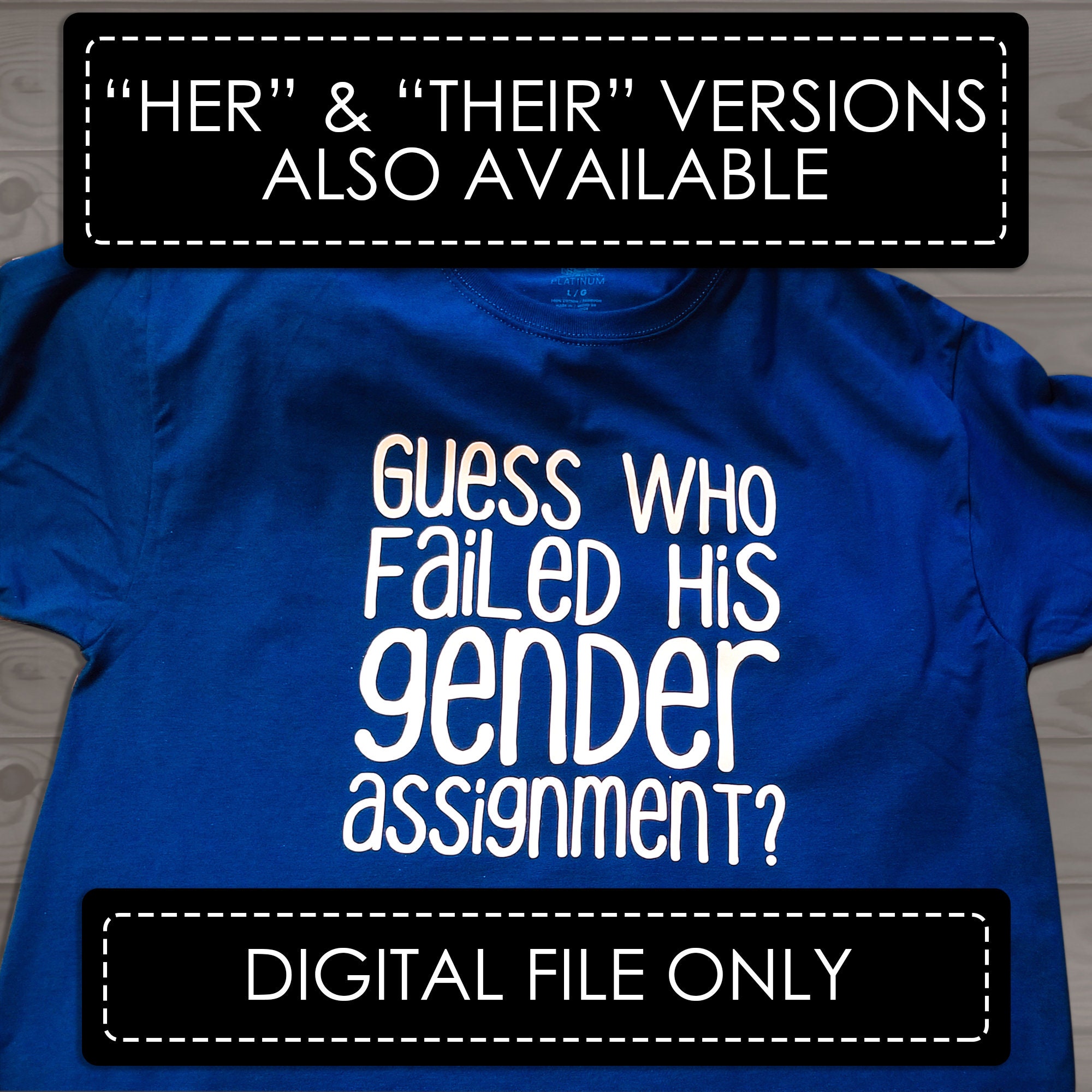 Trans Pride SVG Gender Assignment SVG Transgender SVG Eps Jpg | Etsy