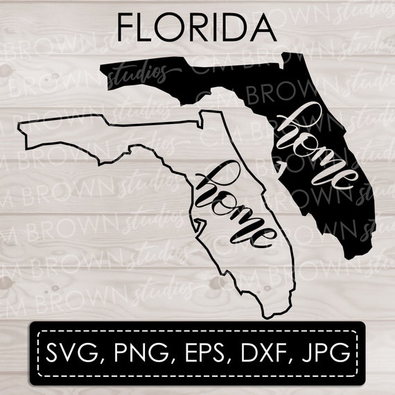3D Printing Florida-Home-cut and print files- jpg and dxf png svg Craft ...