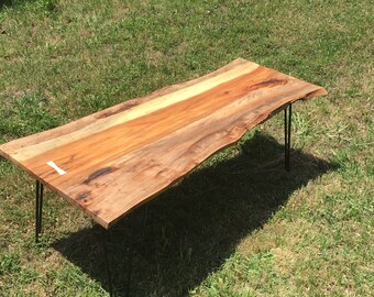 Natural edge table | Etsy