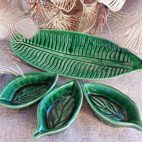 Leaf Pottery - Etsy