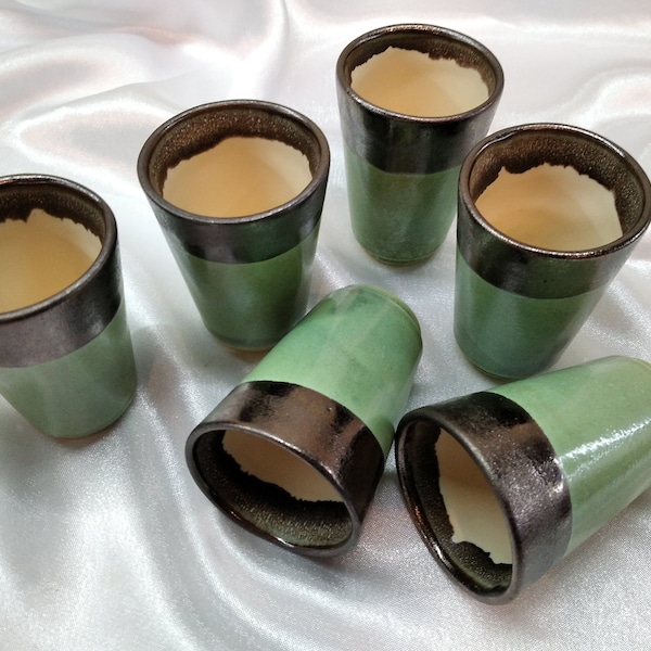 Ceramic Shot Glass - Etsy