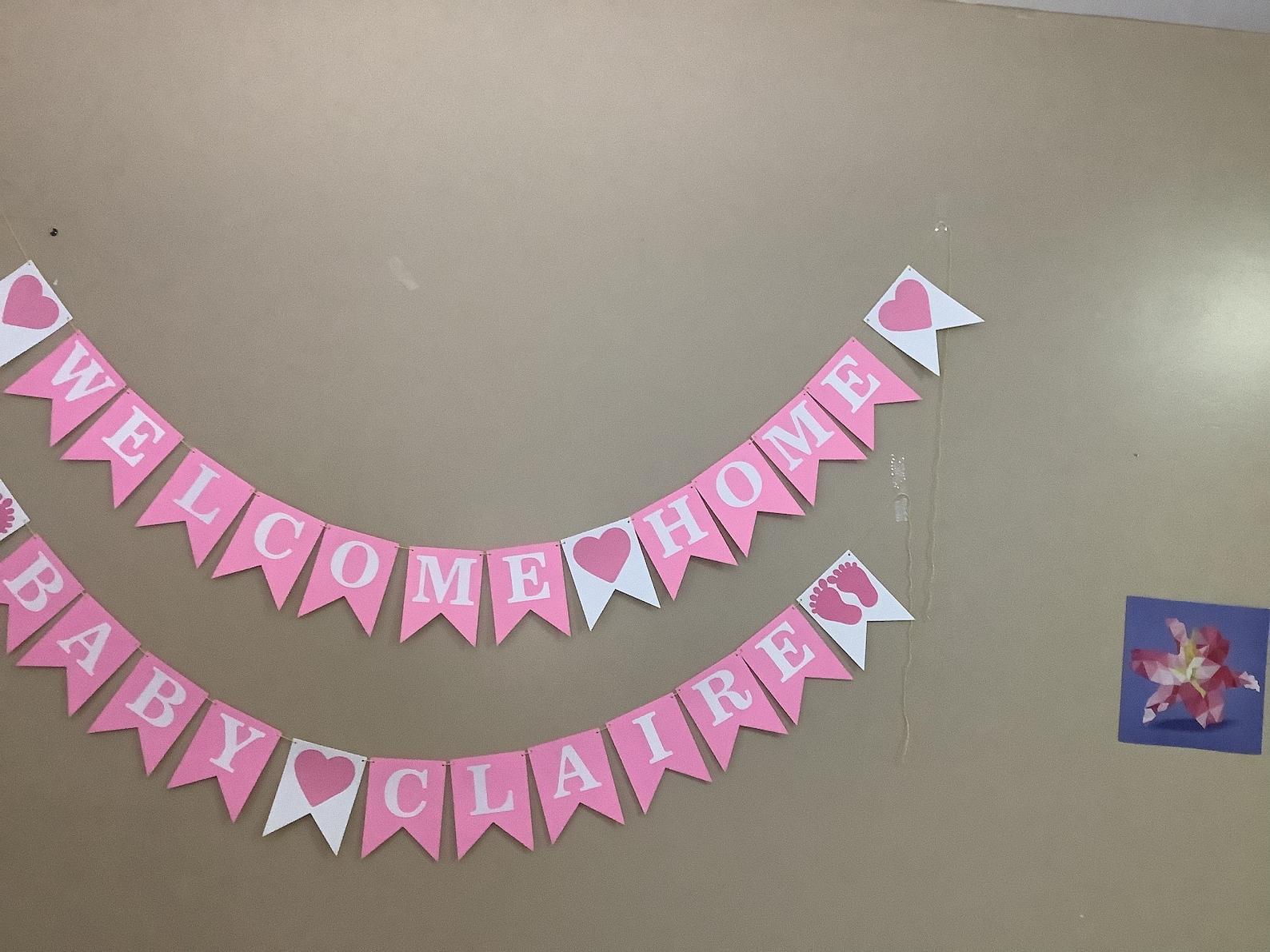 Welcome Baby Girl Welcome Home Mommycongrats on the New - Etsy