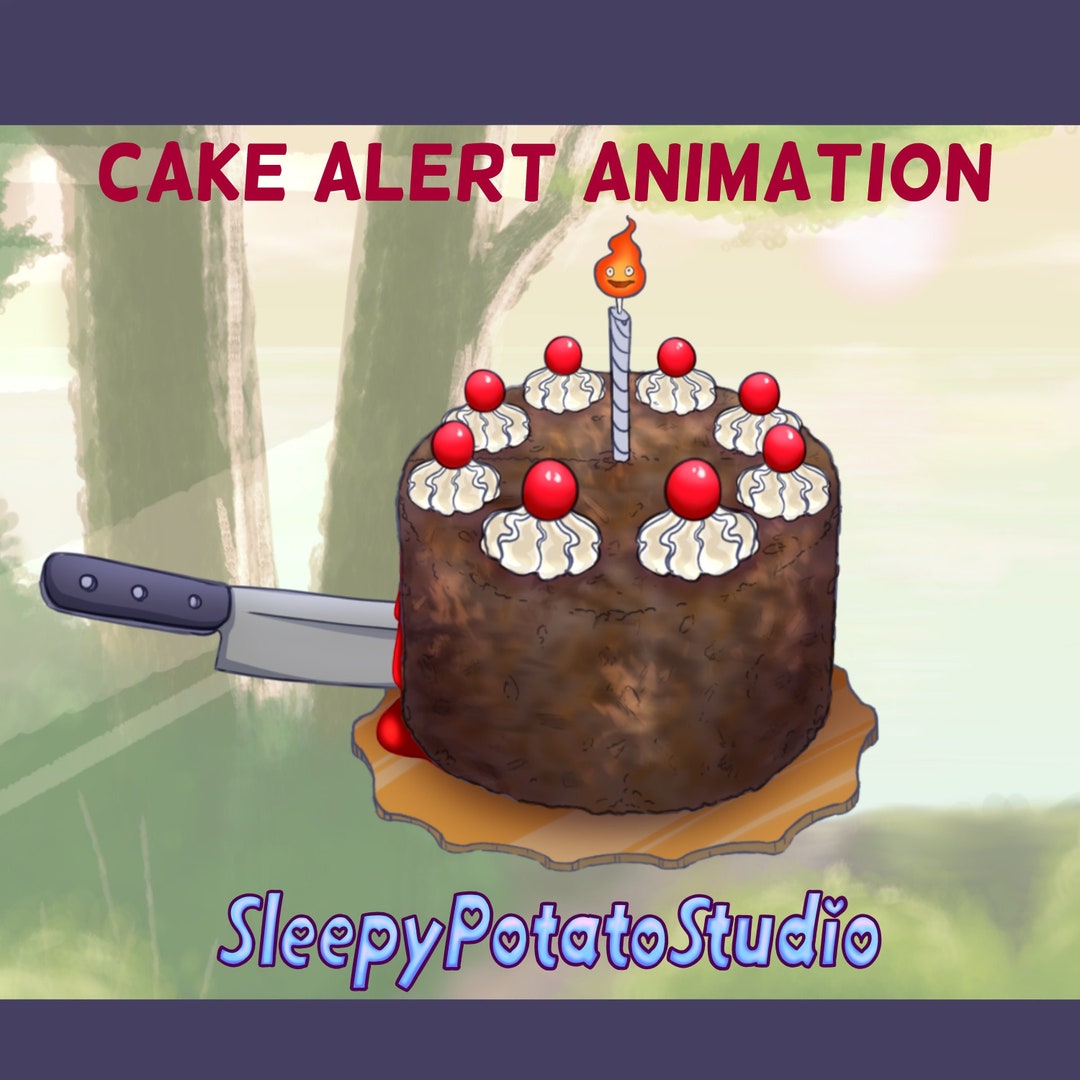 Cake Alert Animation - Etsy