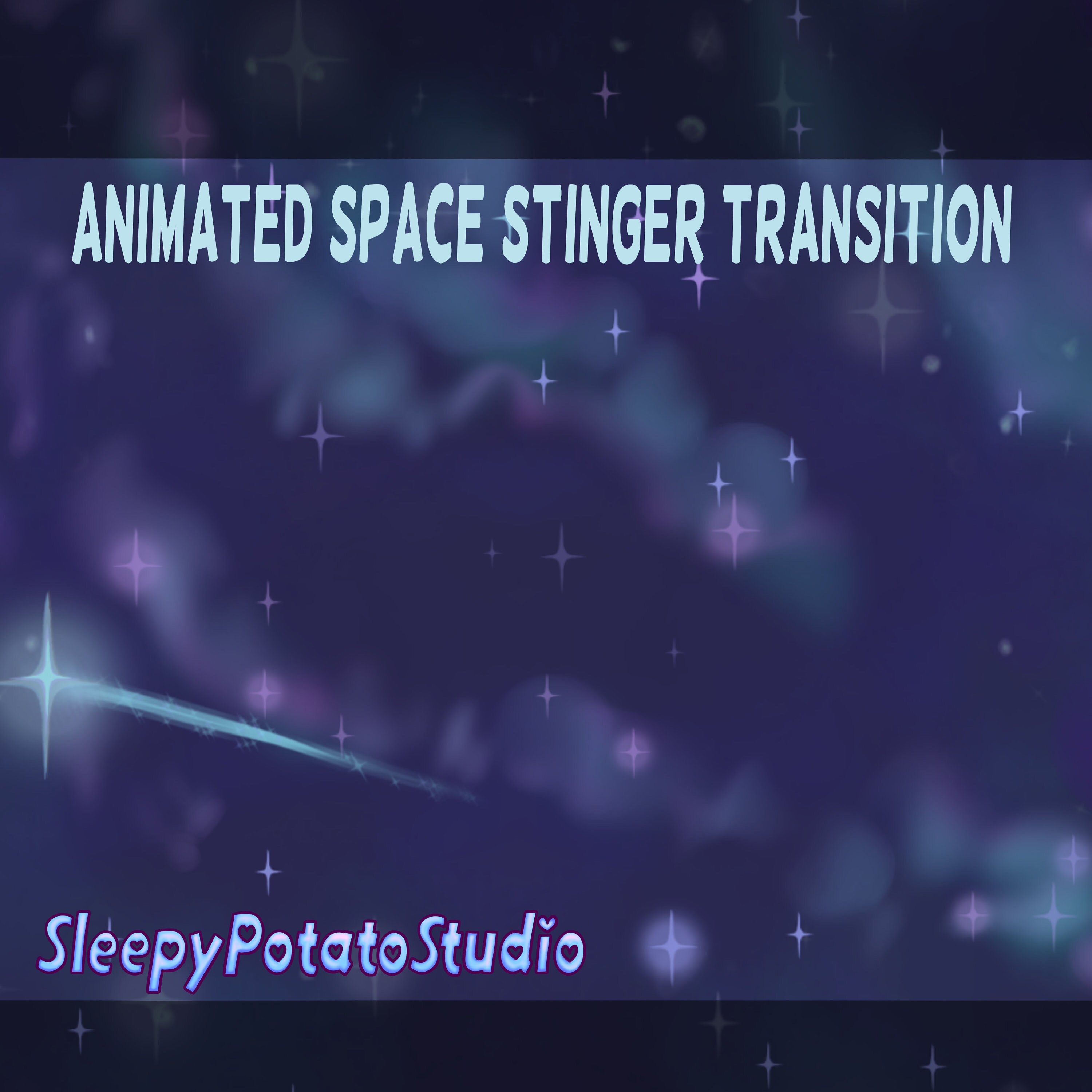 Animated Space Stinger Transition - Etsy
