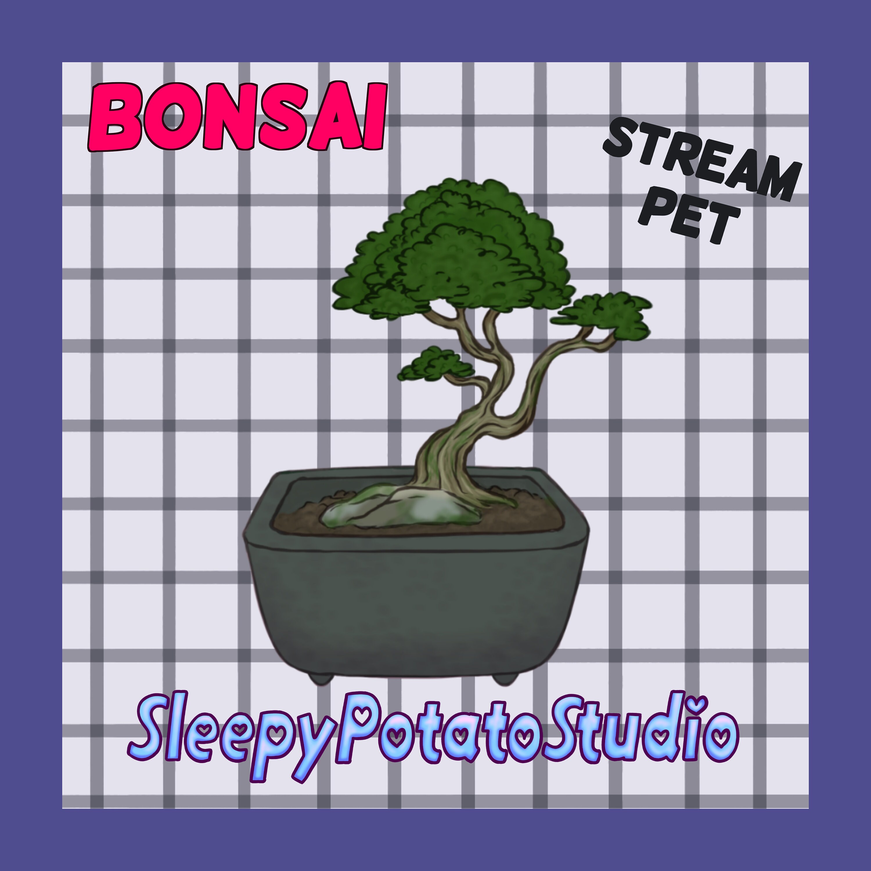 Bonsai Tree Animated Stream Pet - Etsy