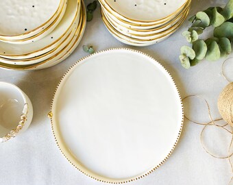 Pearl Dinner Plates | Etsy