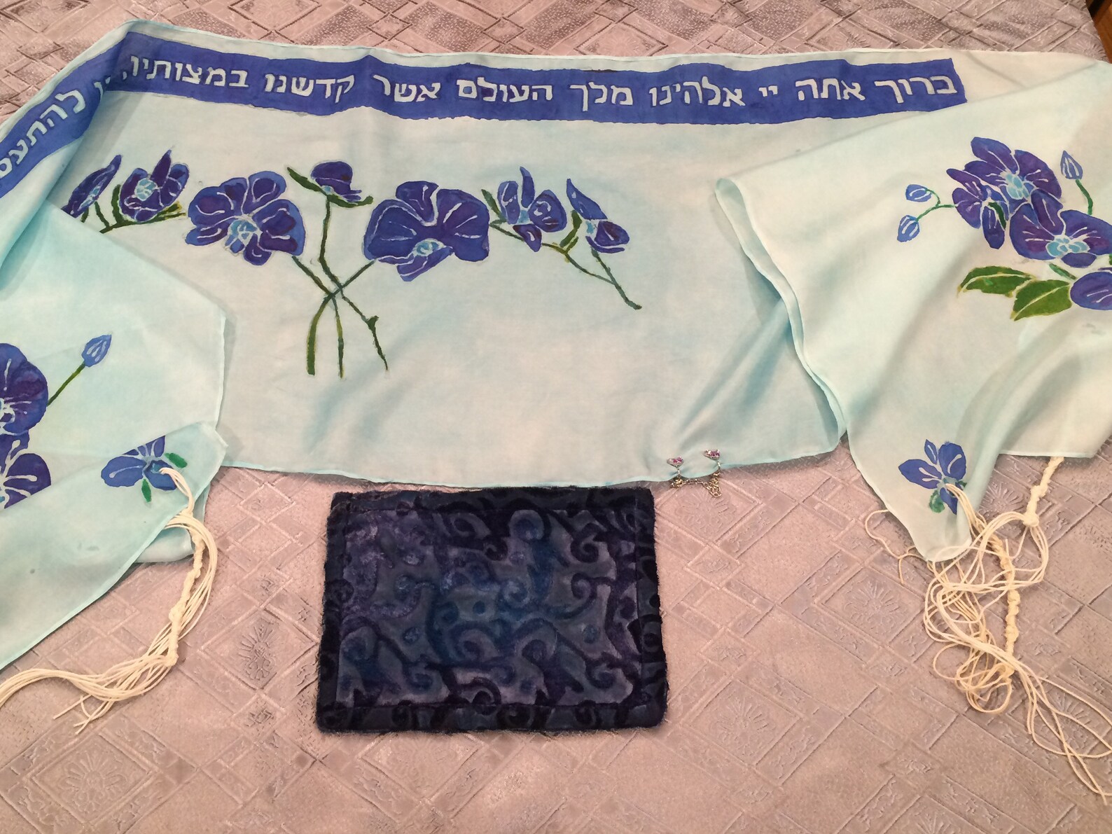 Custom Tallit for Bar/bat Mitzvah - Etsy