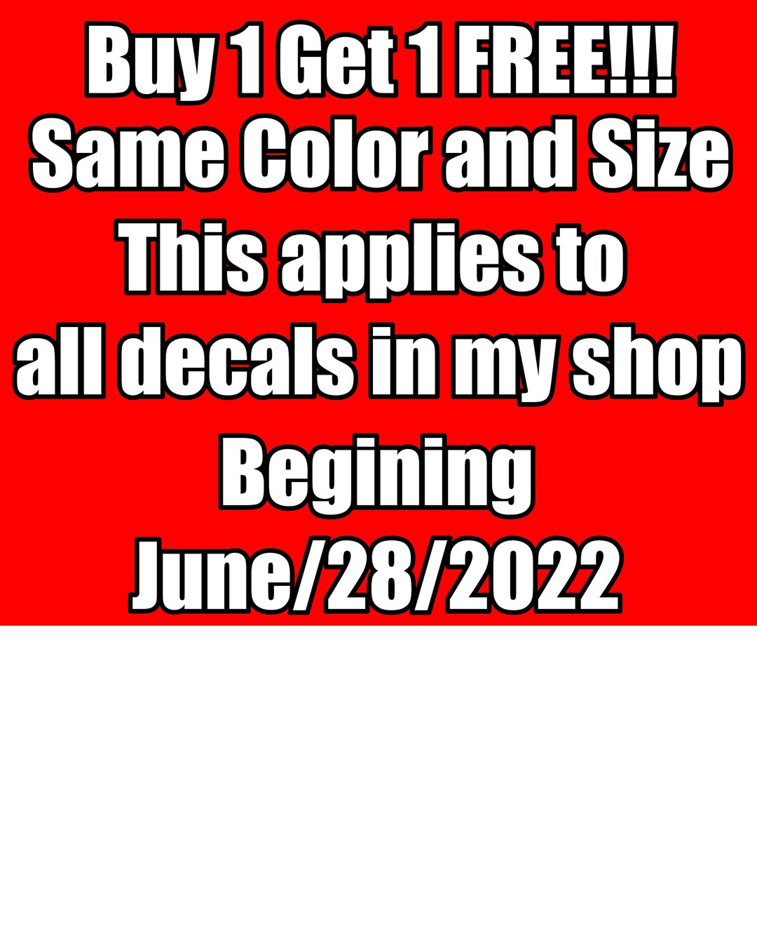 Yahuah Decals/ Bumper Stickers BOGO Buy 1 Get 1 FREE Same Color and ...