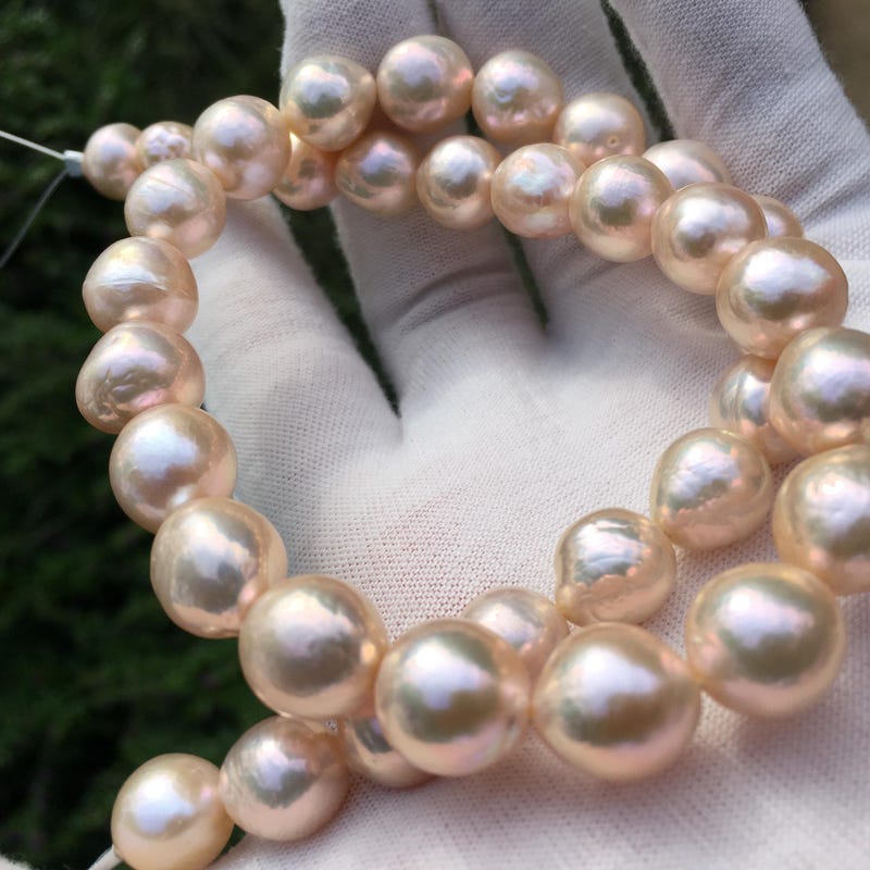 Nucleated Pearls - Etsy