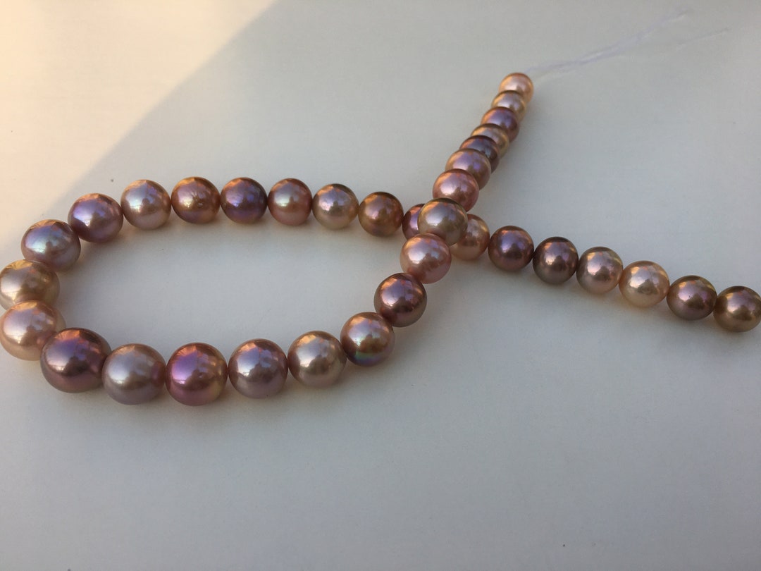 Natural Mixed Color Edison Pearl Beads/large Natural Multi-color ...