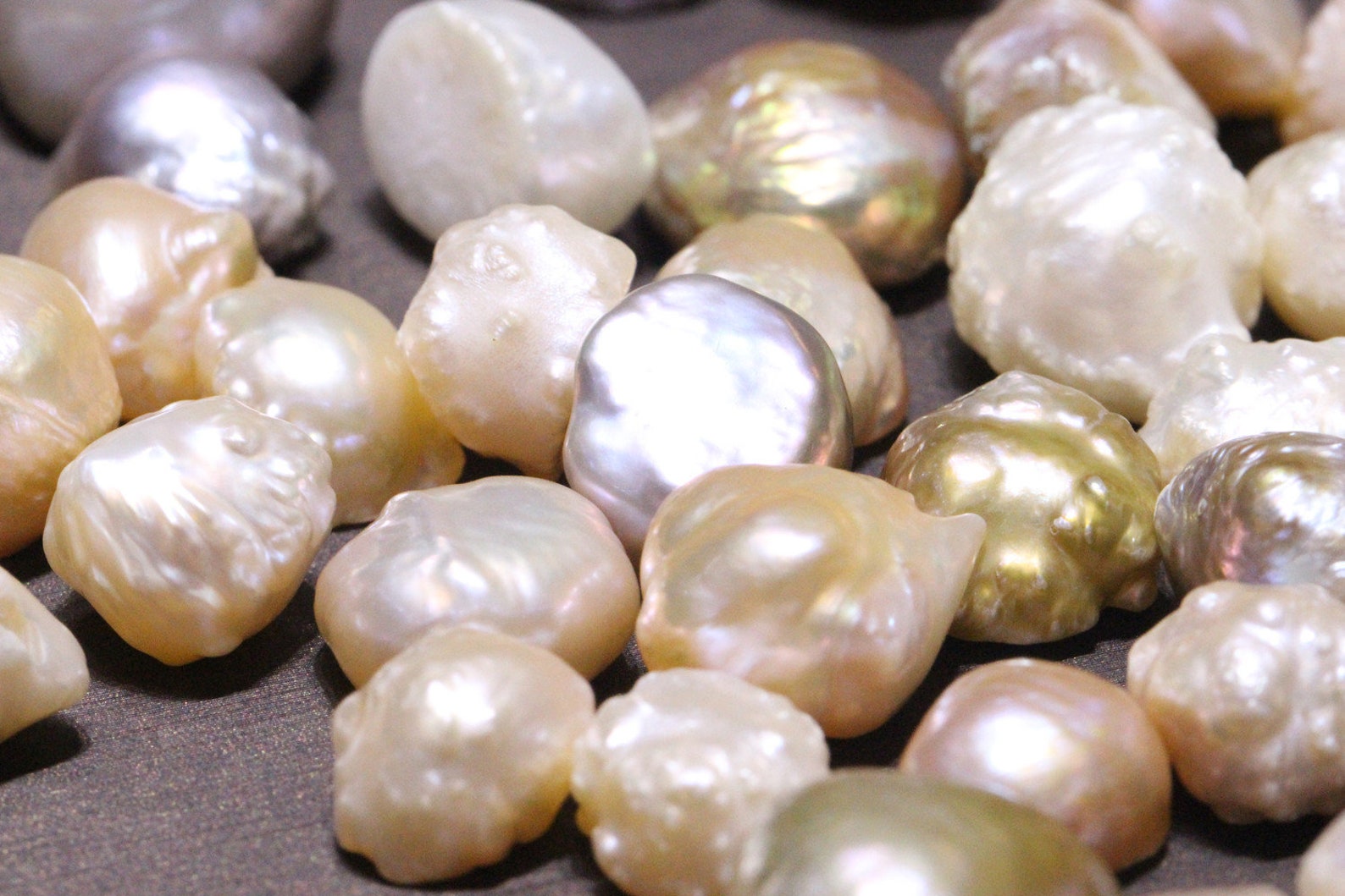 10 unids 8-14mm perlas barrocas de color natural perla de - Etsy España