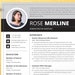 Creative HR Resume Template With Cover Letter , Professional CV ...