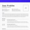 Modern Resume Template for Word, Apple Pages - Etsy