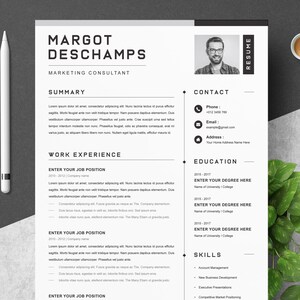 Professional Resume Template | MS Word CV Design | 2 Pages Best ...