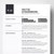 Resume Template Format for Graphic Designer Typographer With Cover ...
