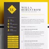 Minimalist Clean Resume / CV Template for Web Developer - Etsy
