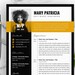 Minimal and Black White Clean Resume / CV Template - Etsy