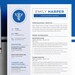 Registered Nurse Resume Template / CV Design | RN and New Nurse Resume ...