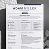 Resume Template 4 Page CV Template With Cover Letter - Etsy