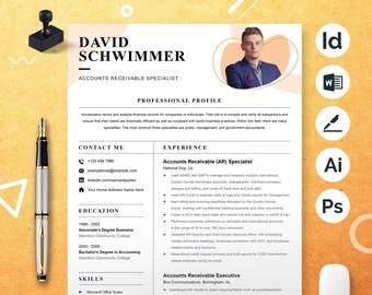 Canva.com Resume Template Stand Out From the Crowd - Etsy