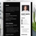 Modern Minimalist Resume/cv Set, Job Application Bundle, Professional ...