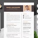 Professional Resume / CV Templates, Modern Design, Instant Download ...