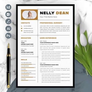 Wooden Resume/cv Title Block, Engraved Name Plate Holder, Desk Name ...