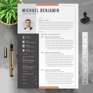 Resume Template / CV - Etsy