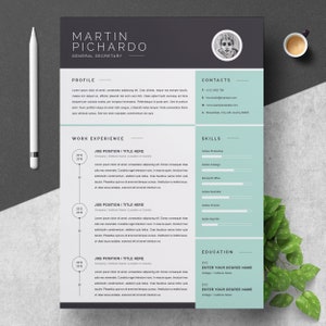 Resume Template - Etsy