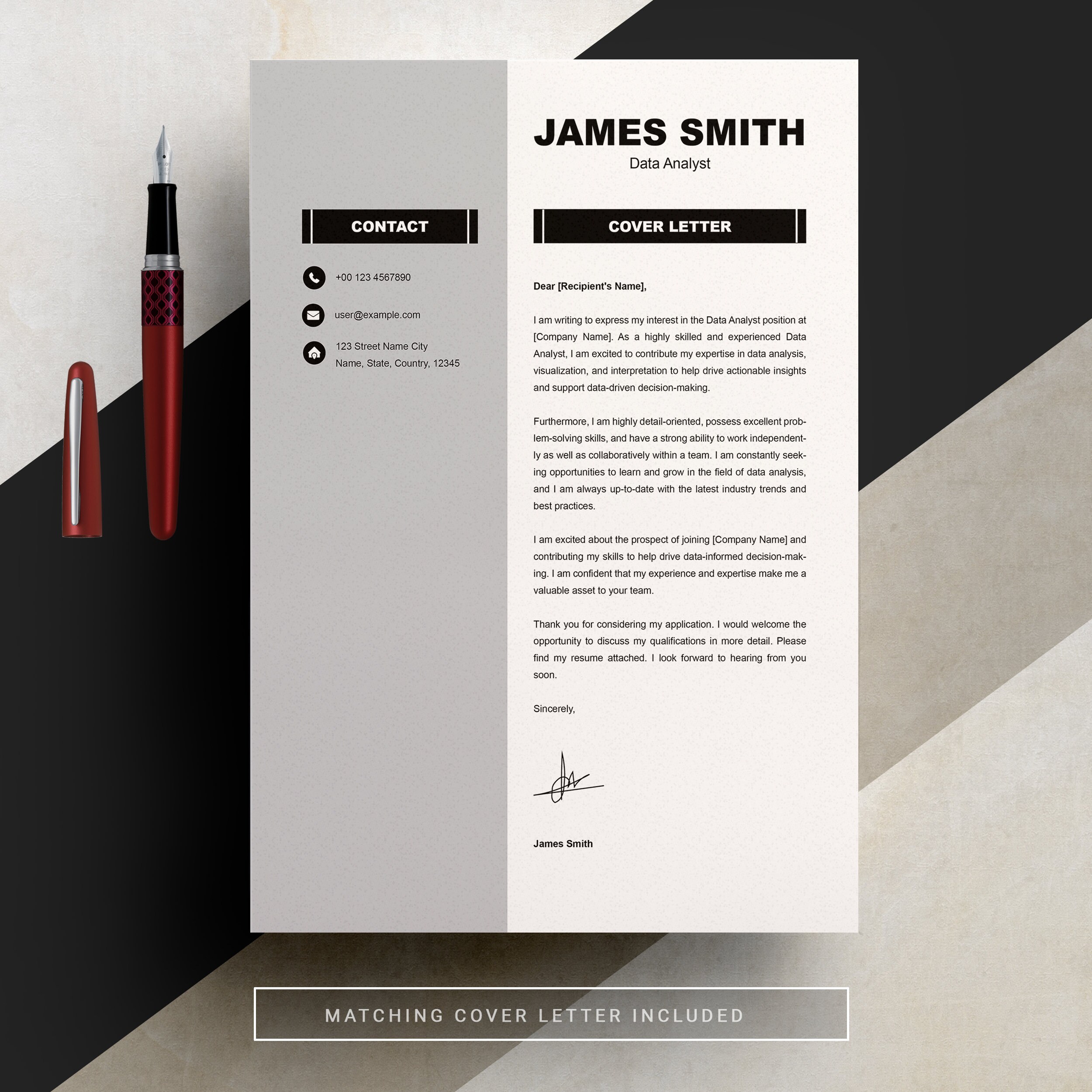 Unique Resume and CV Design, Stand Out From the Competition ...