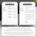2 Page Professional Simple Graphic Designer Resume Template - Etsy