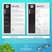 Resume Template Format for Graphic Designer Typographer With Cover ...