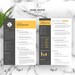 Resume Template 4 Page CV Template With Cover Letter - Etsy