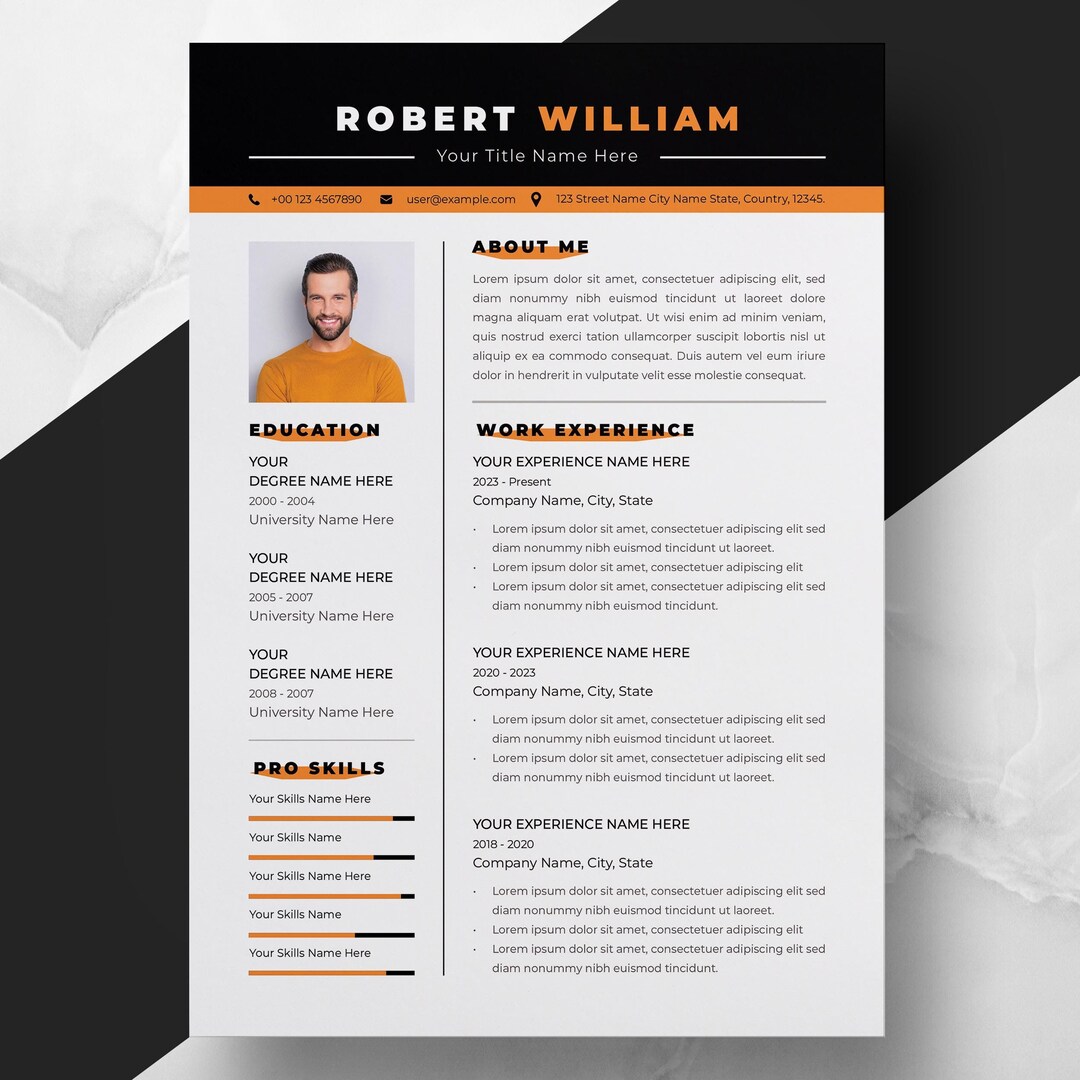 Personalized Resume/cv Folder, Custom Document Holder, Job Interview ...