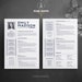 TEACHER Resume Template for MS Word | 1 and 2 Page Resume, Cover Letter ...