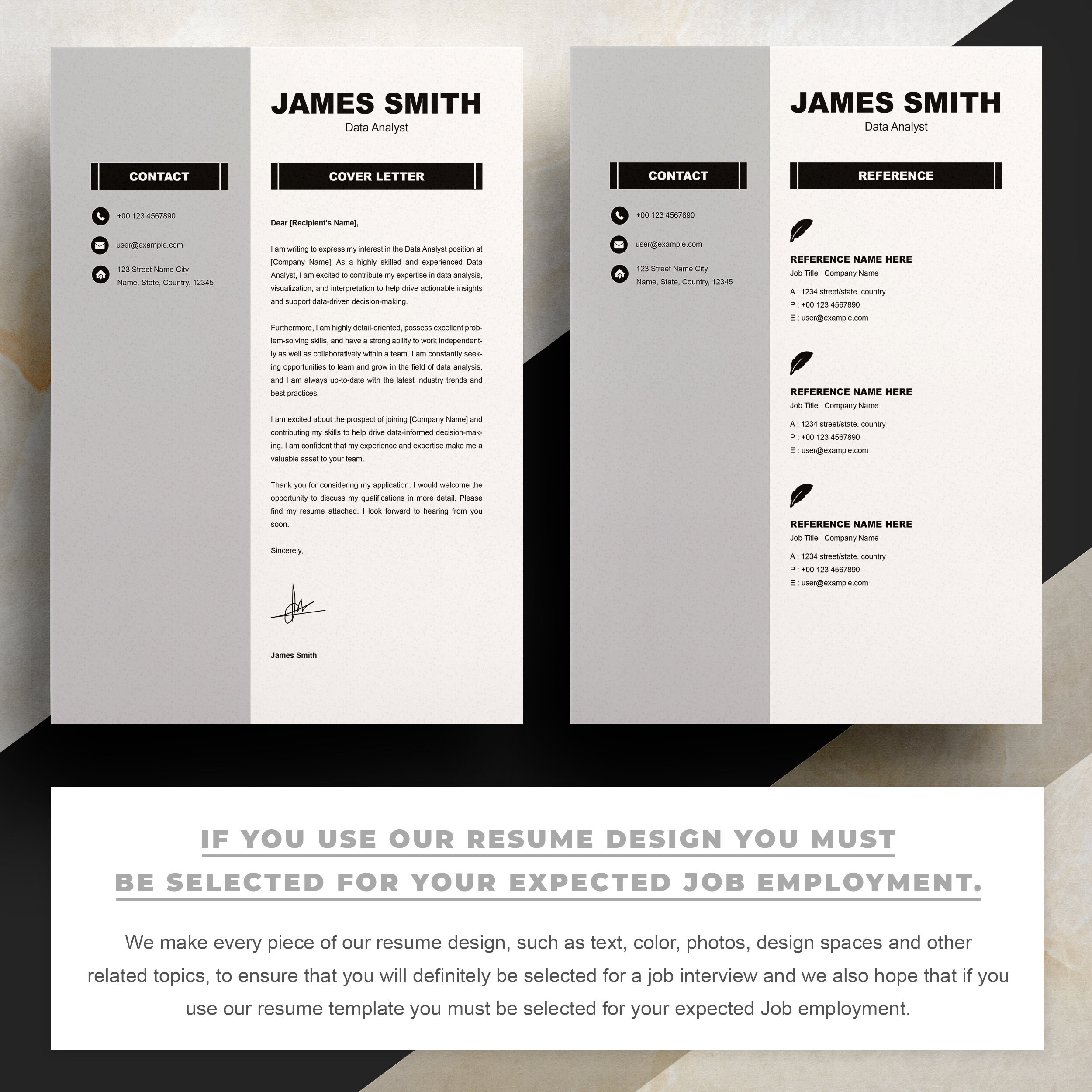 Unique Resume and CV Design, Stand Out From the Competition ...