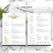 Clean and Professional Creative Resume Template 3 Page Clean Resume ...