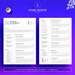 Simple & Clean Resume Template microsoft Word Apple Pages - Etsy
