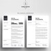 2 Pages Clean Resume Template Simple & Basic Professional Resume ...