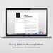 2 Pages Clean Resume Template Simple & Basic Professional Resume ...