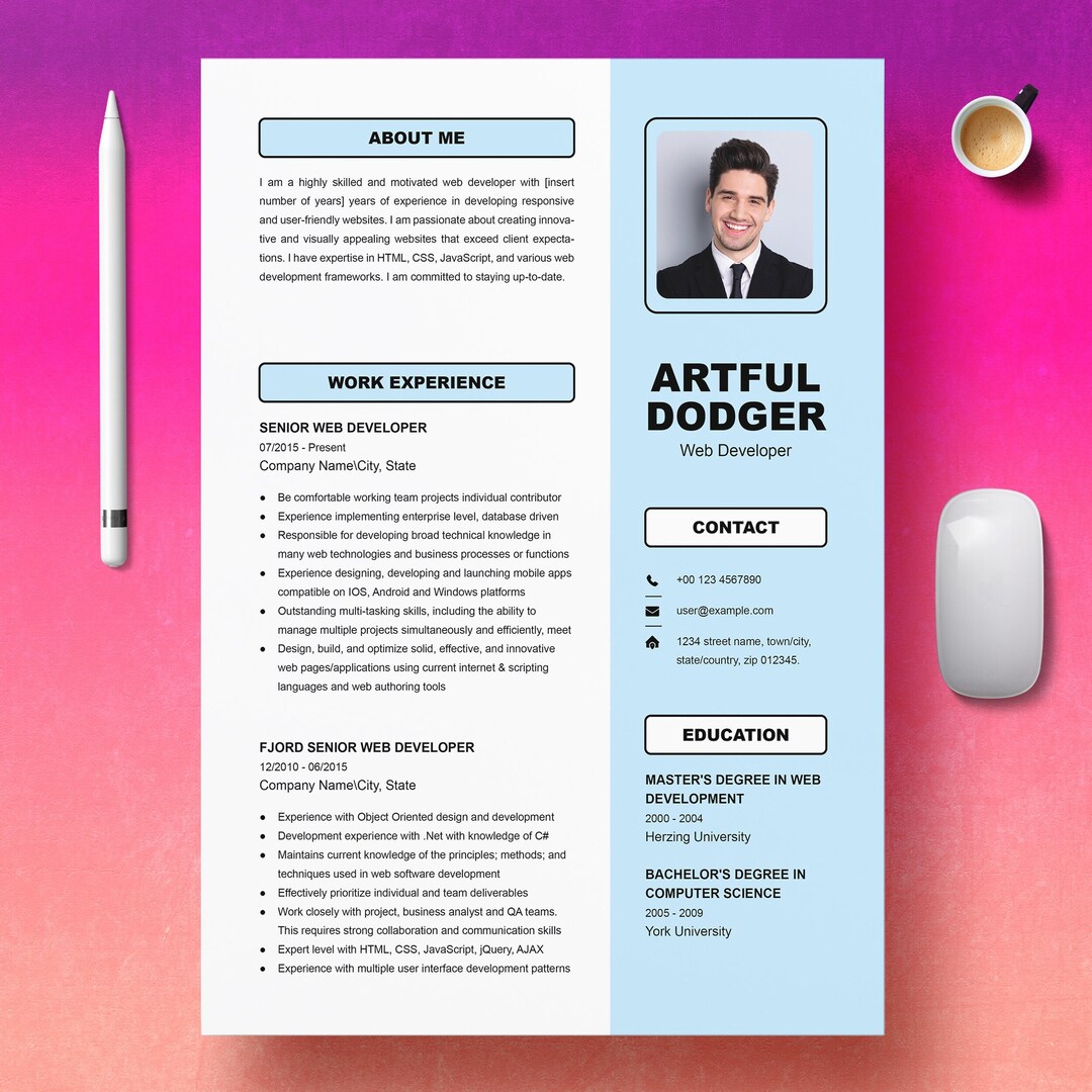 Resume/cv Writing Guide, Job Hunting Tips, CV Examples, Cover Letter ...